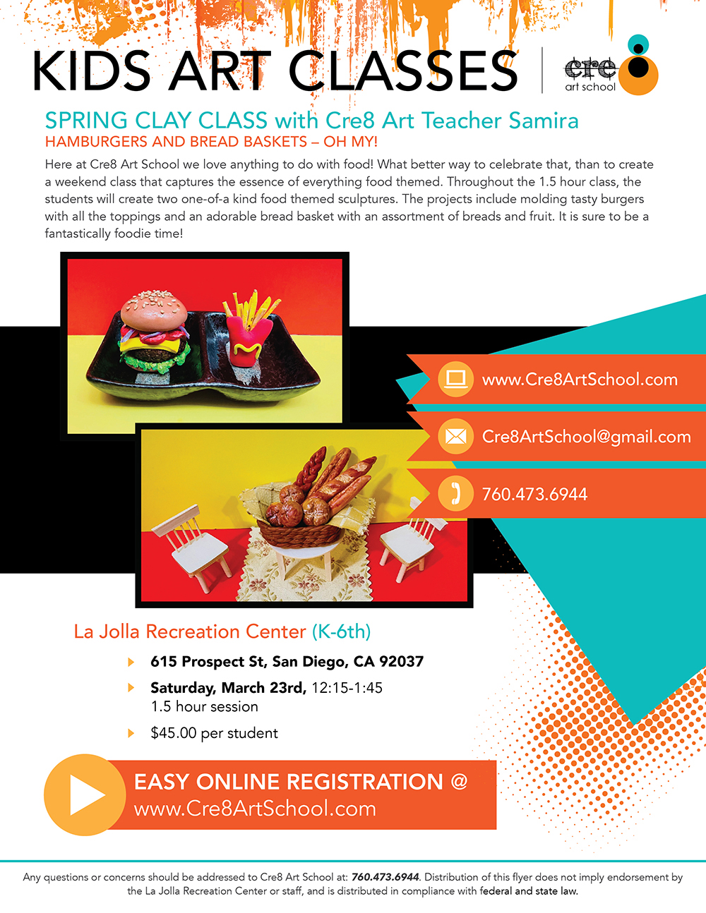 Cre8 Art School Classes